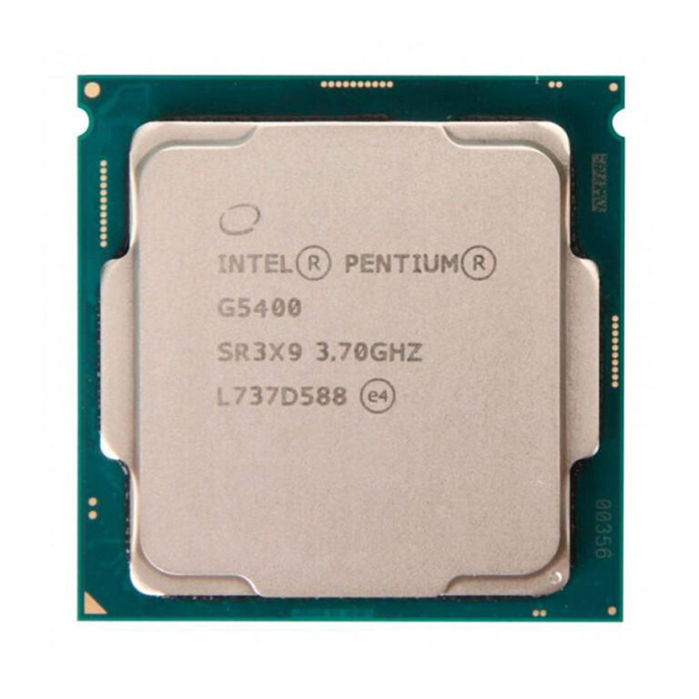 Intel Pentium Gold G5400, 3.7 GHz, 2 Núcleos, 4 hilos, 4 MB caché , Socket LGA1151 , 8va ...