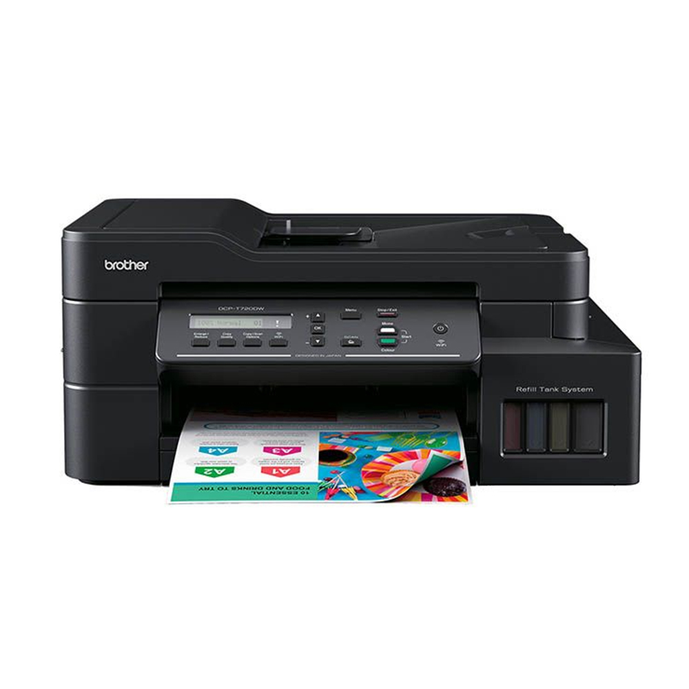 Impresora Multifuncional Brother DCP-T720W, Wi-Fi, Inyección de Tinta ...